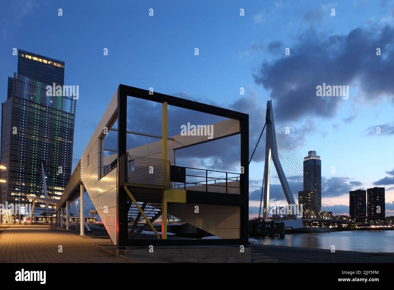 Toren op Zuid or the Tower on South or the KPN Tower (Renzo Piano), and ...