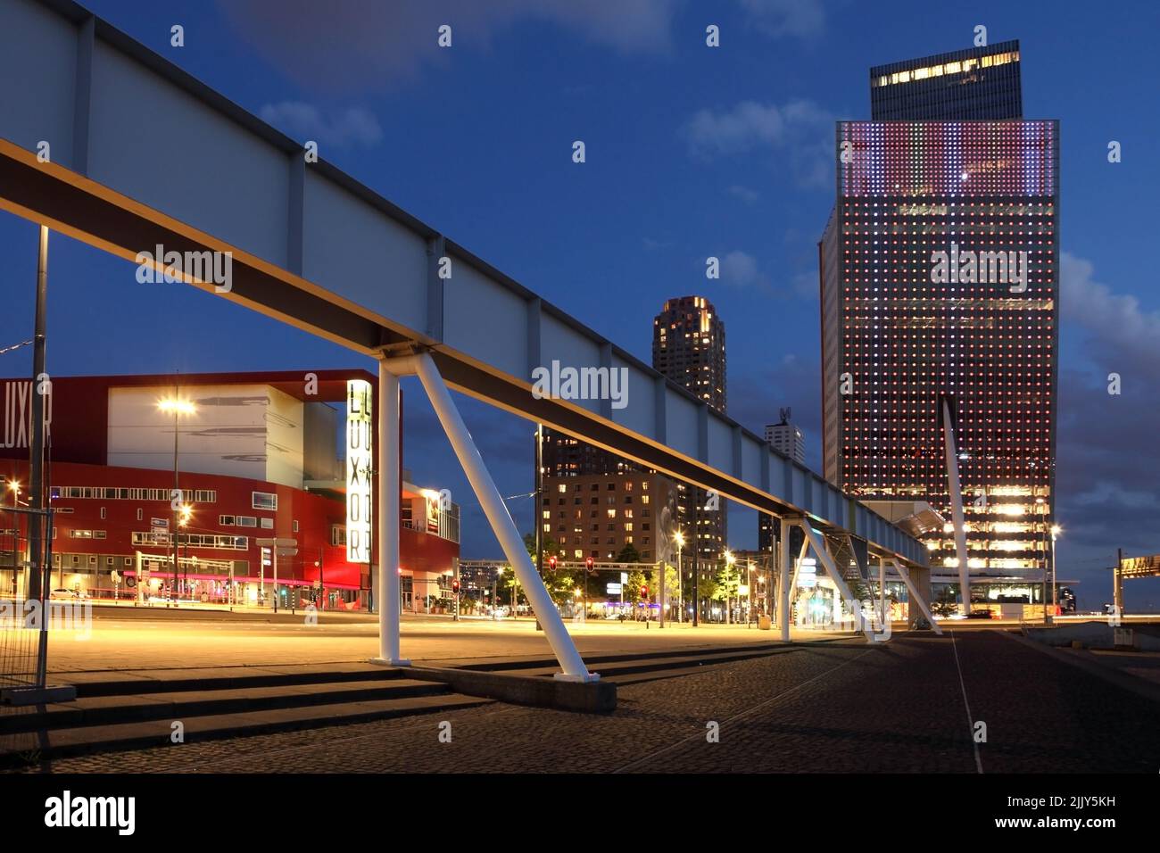 Toren op Zuid or the Tower on South or the KPN Tower (Renzo Piano ...