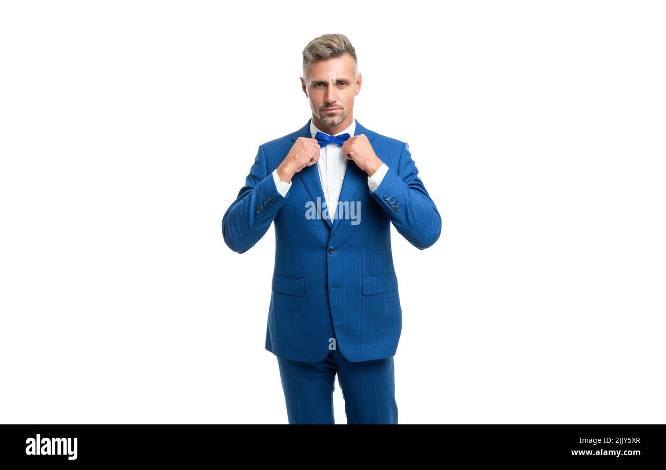 Grizzled man in suit hi-res stock photography and images - Alamy