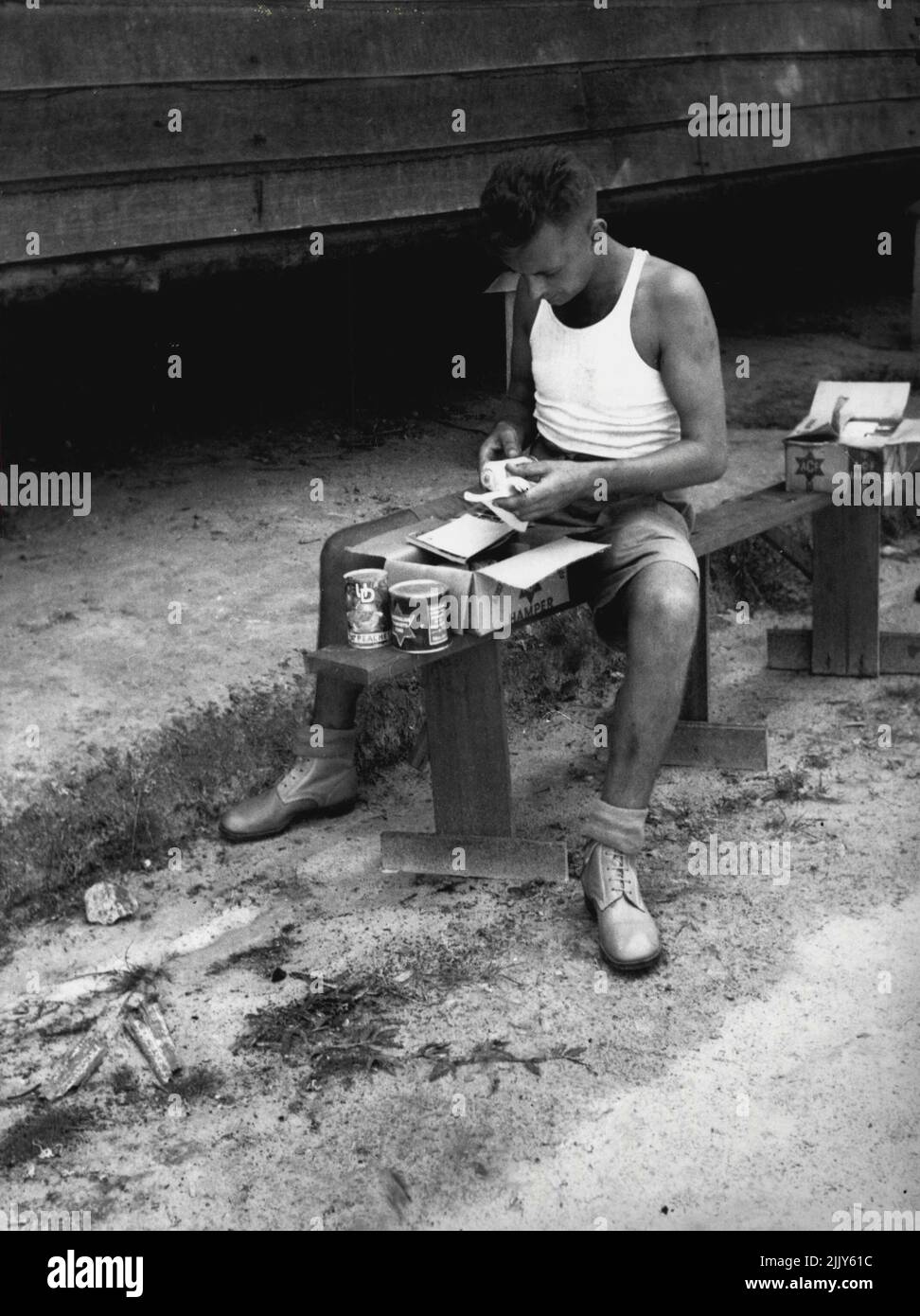 Prisoners of war released from Changi Prison Camp were evacuated from ...