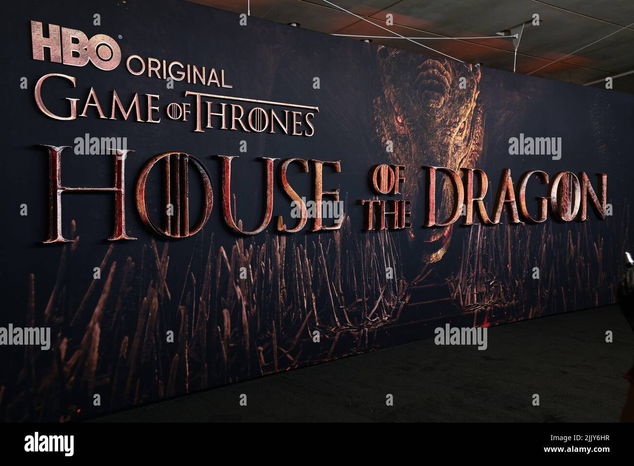 27 July 2022 - Los Angeles, California - House Of The Dragon step and ...
