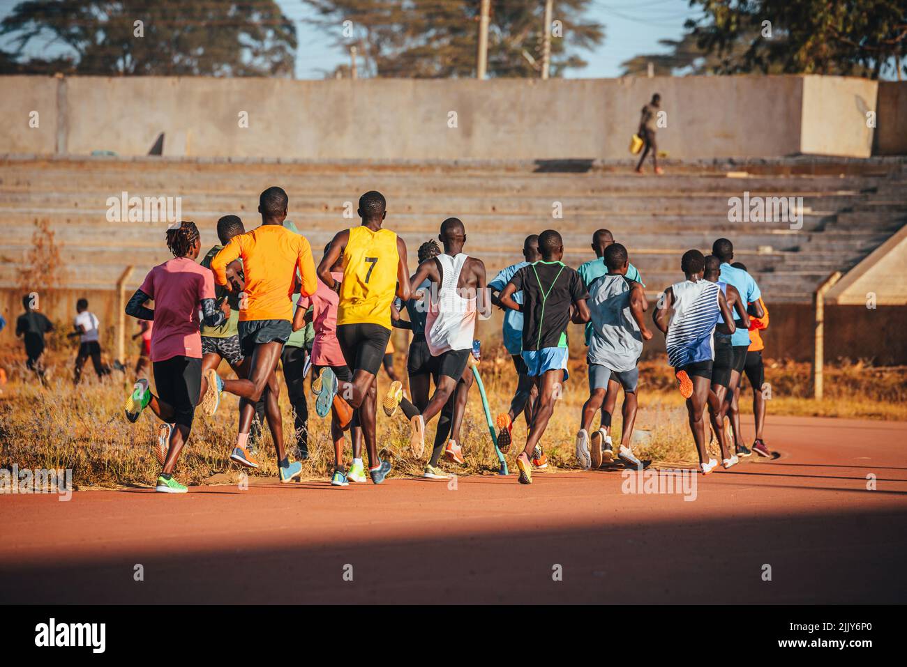 Kenyan Marathon Runner