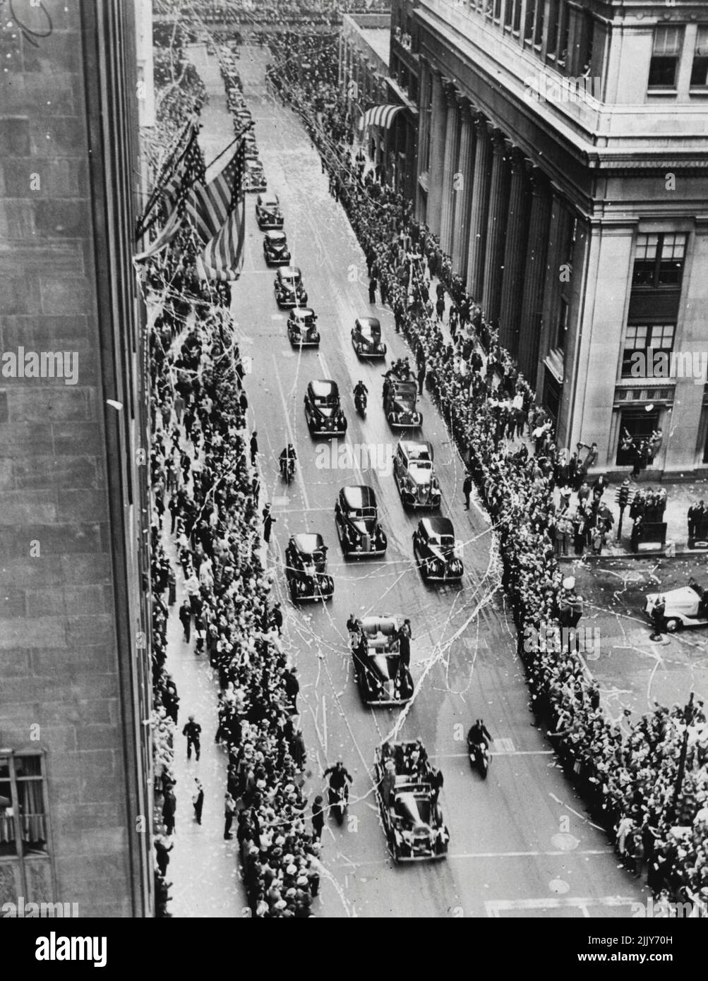 Chicago Hails President Roosevelt -- More than half a million ...