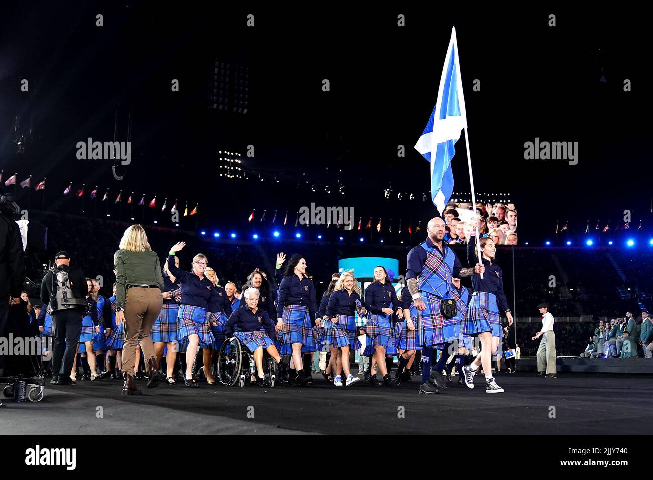 Scotland's Micky Yule and Kirsty Gilmour lead the Scotland team into ...