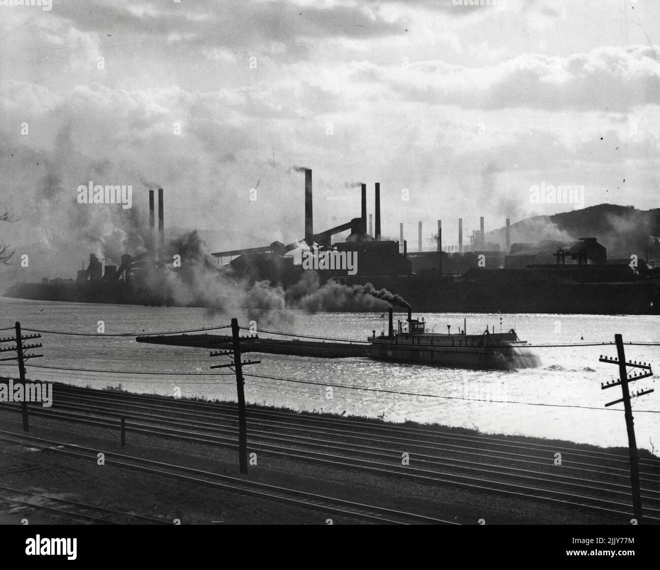 Pittsburgh steel mill hi-res stock photography and images - Alamy