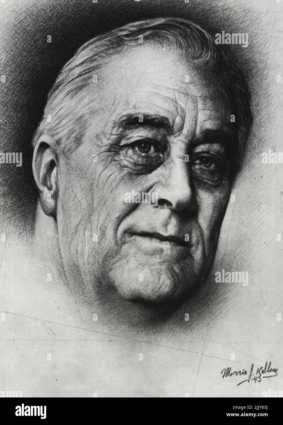 Franklin delano roosevelt illustration hi-res stock photography and ...