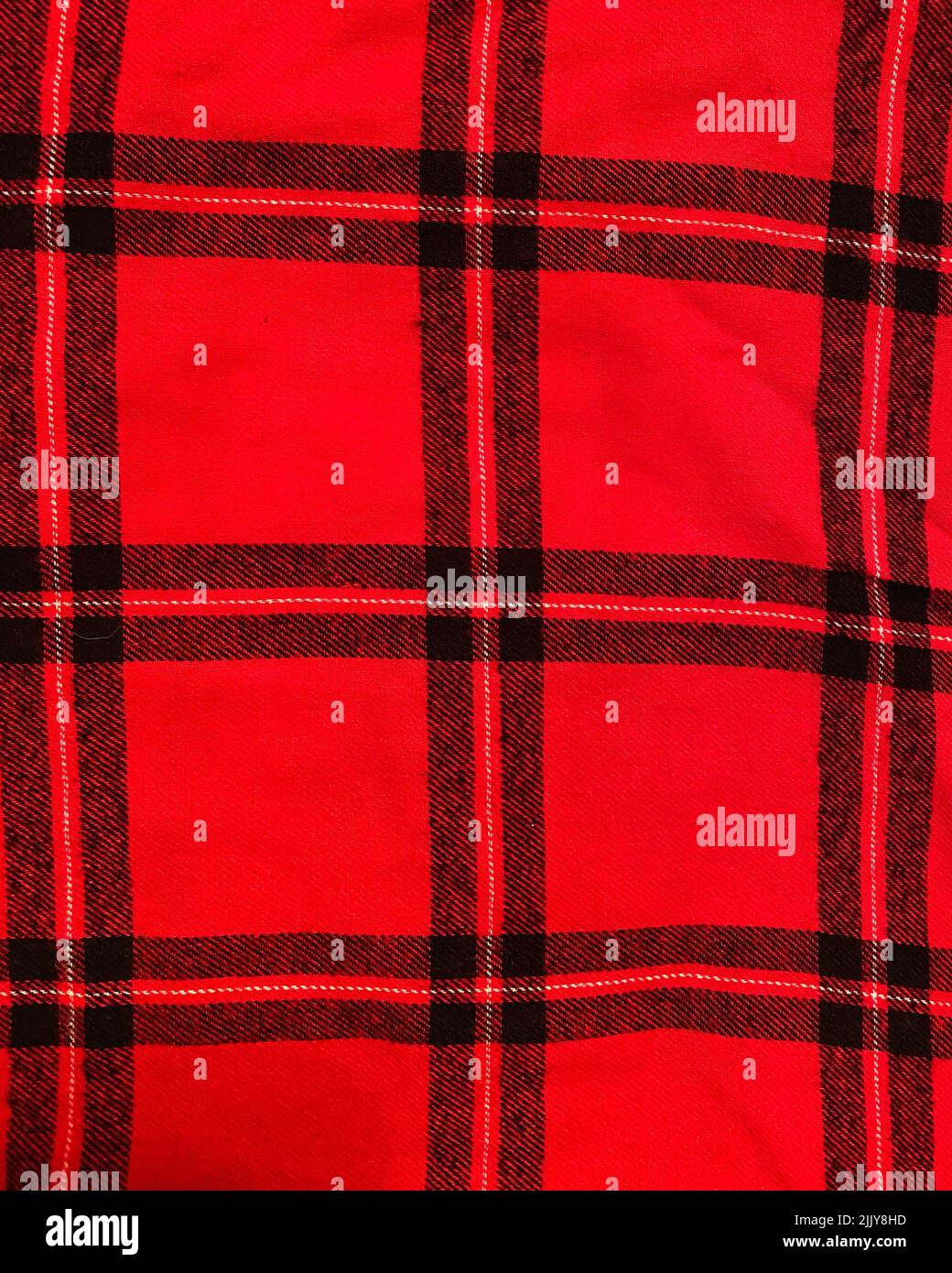 Red plaid flannel hi-res stock photography and images - Alamy