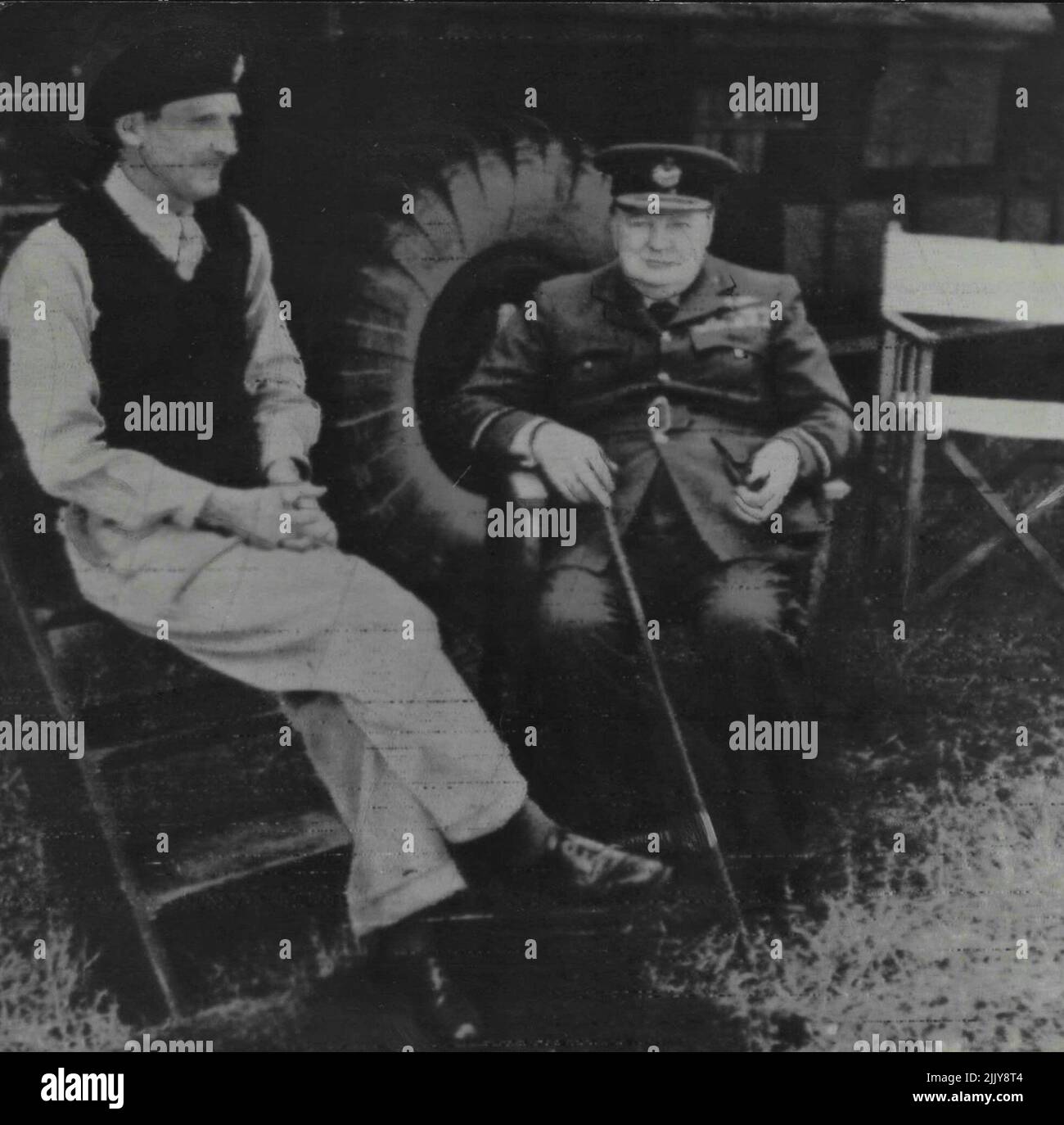 Field marshal sir bernard l montgomery hi-res stock photography and ...