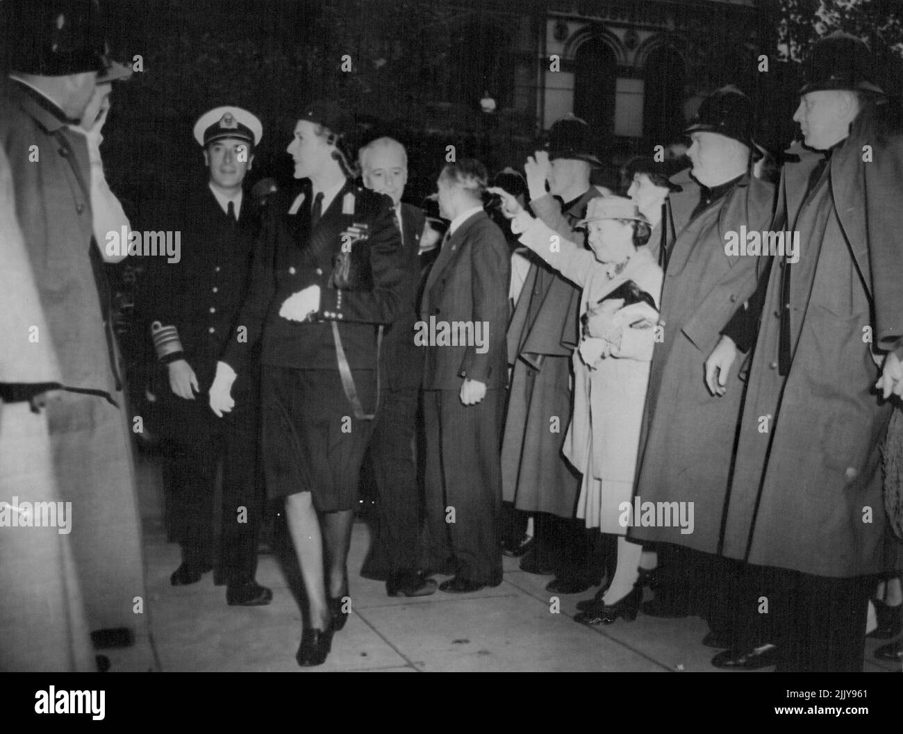 Lord ***** Louis at Anzac House. March 27, 1946 Stock Photo - Alamy
