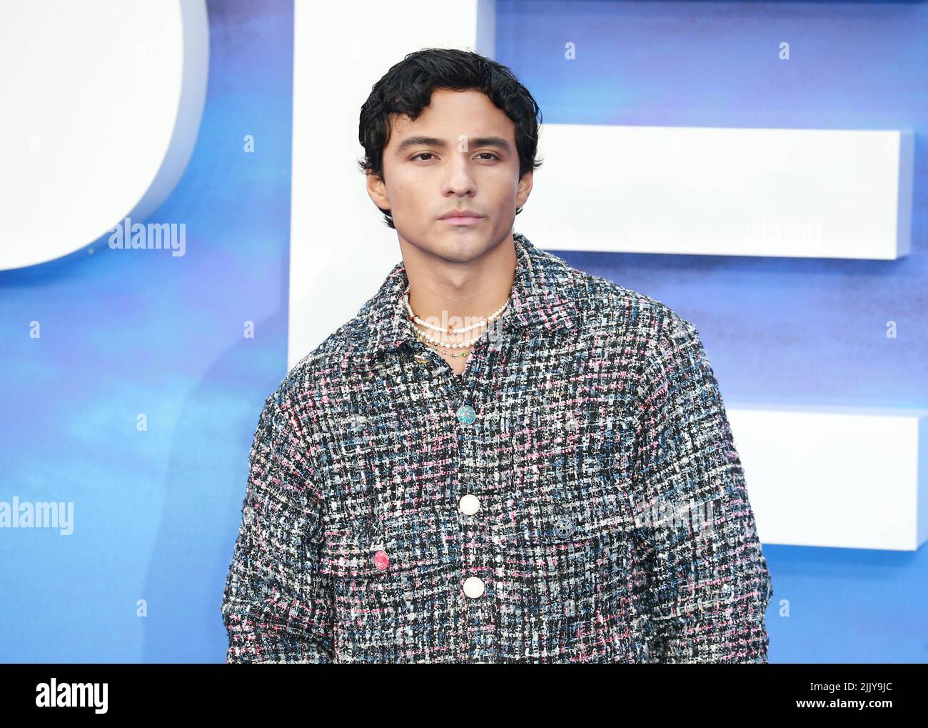 Brandon Perea attends the UK Premiere Of "NOPE" at Odeon Luxe Leicester ...