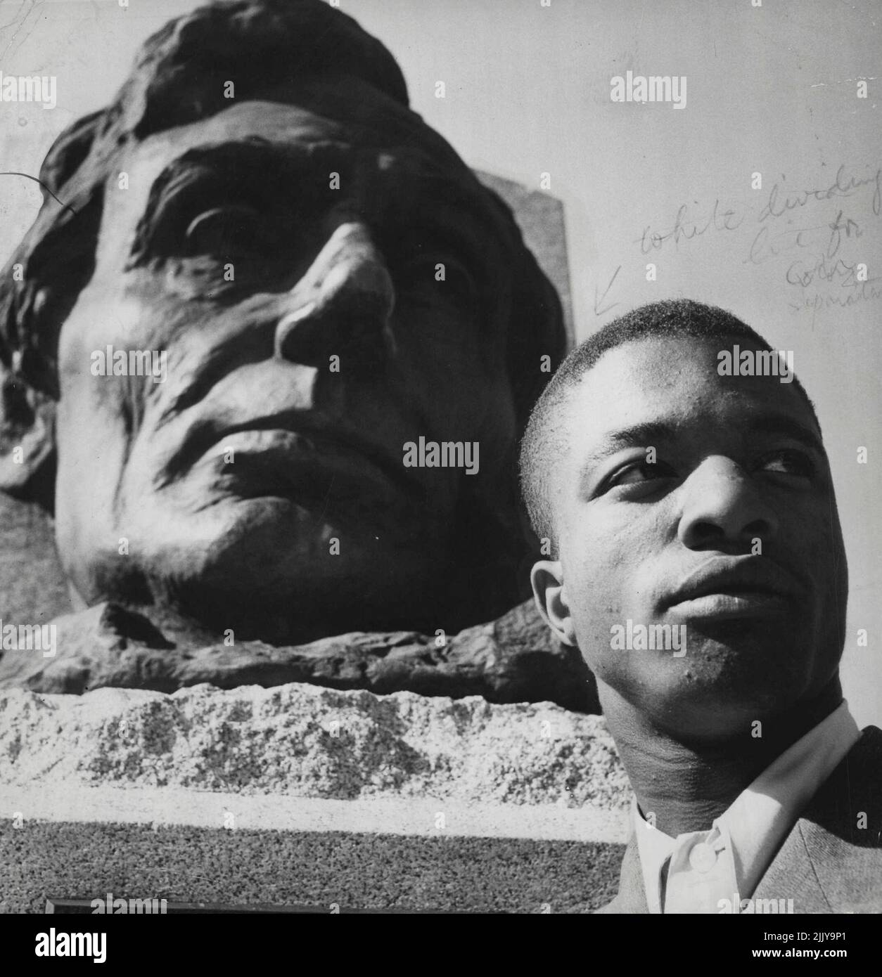 US African Americans fight for Equality. September 23, 1948 Stock Photo ...