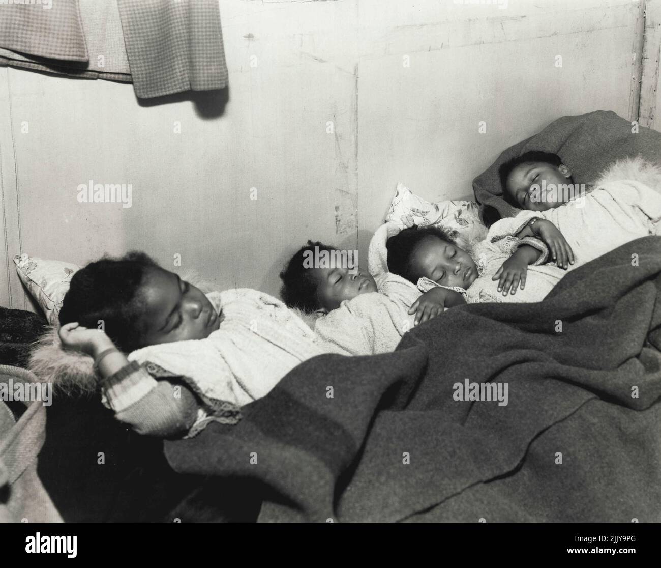 Two Sets Of Girl -- The middle ones 2 years old and the end ones 4 ...