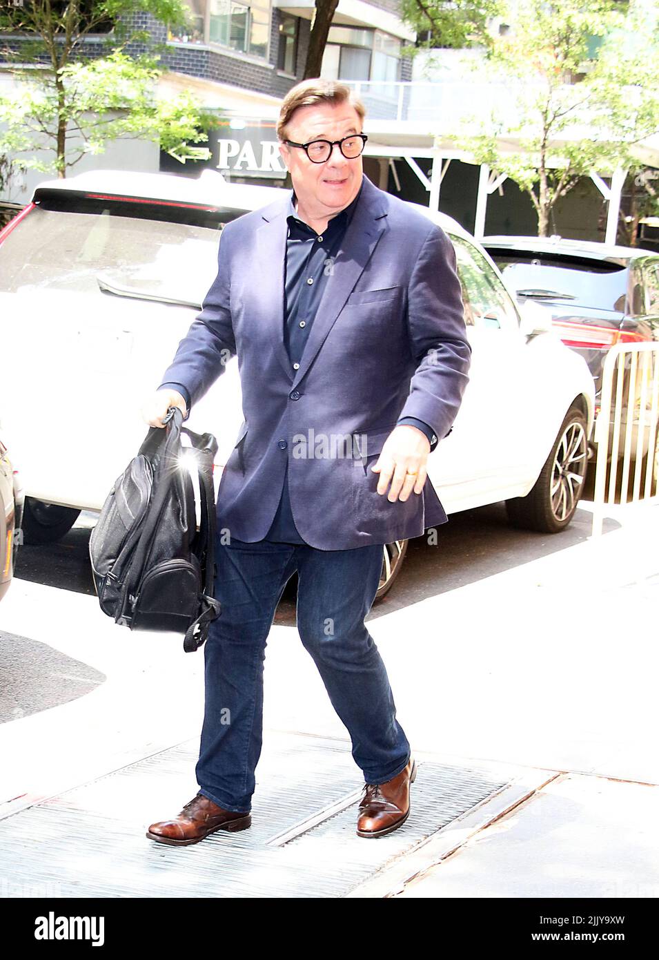New York, NY, USA. 28th July, 2022. Nathan Lane seen after an ...