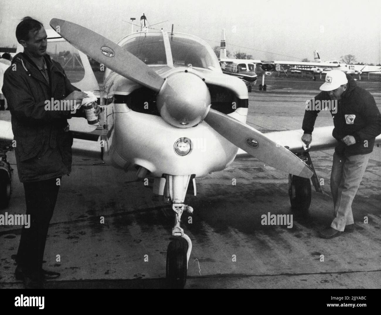 Australian in Anniversary Air Race -- R.J. Combs and J. Timilty, from ...