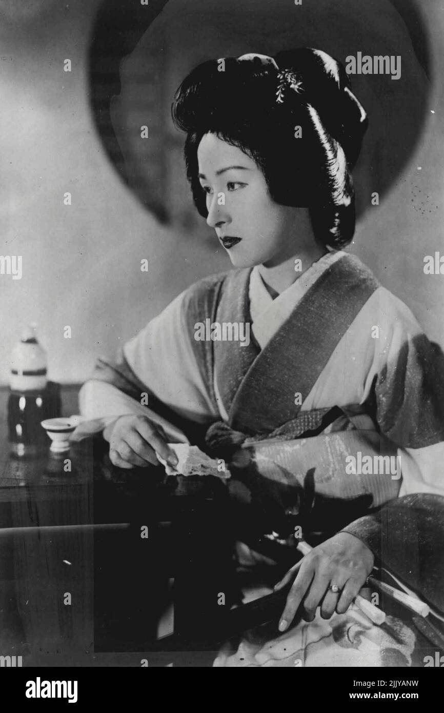 Geisha girls - Japan. September 20, 1938. (Photo by Atlantic Stock ...