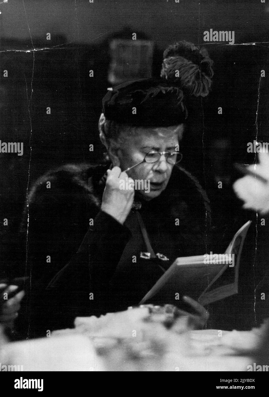 H.M. Queen Mary -- Queen Mary on a visit to the Hyelm Youth Movement in ...