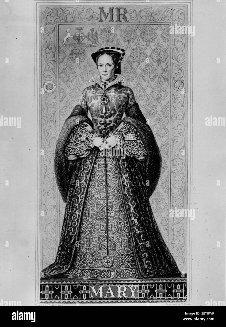 Mary i tudor Black and White Stock Photos & Images - Alamy