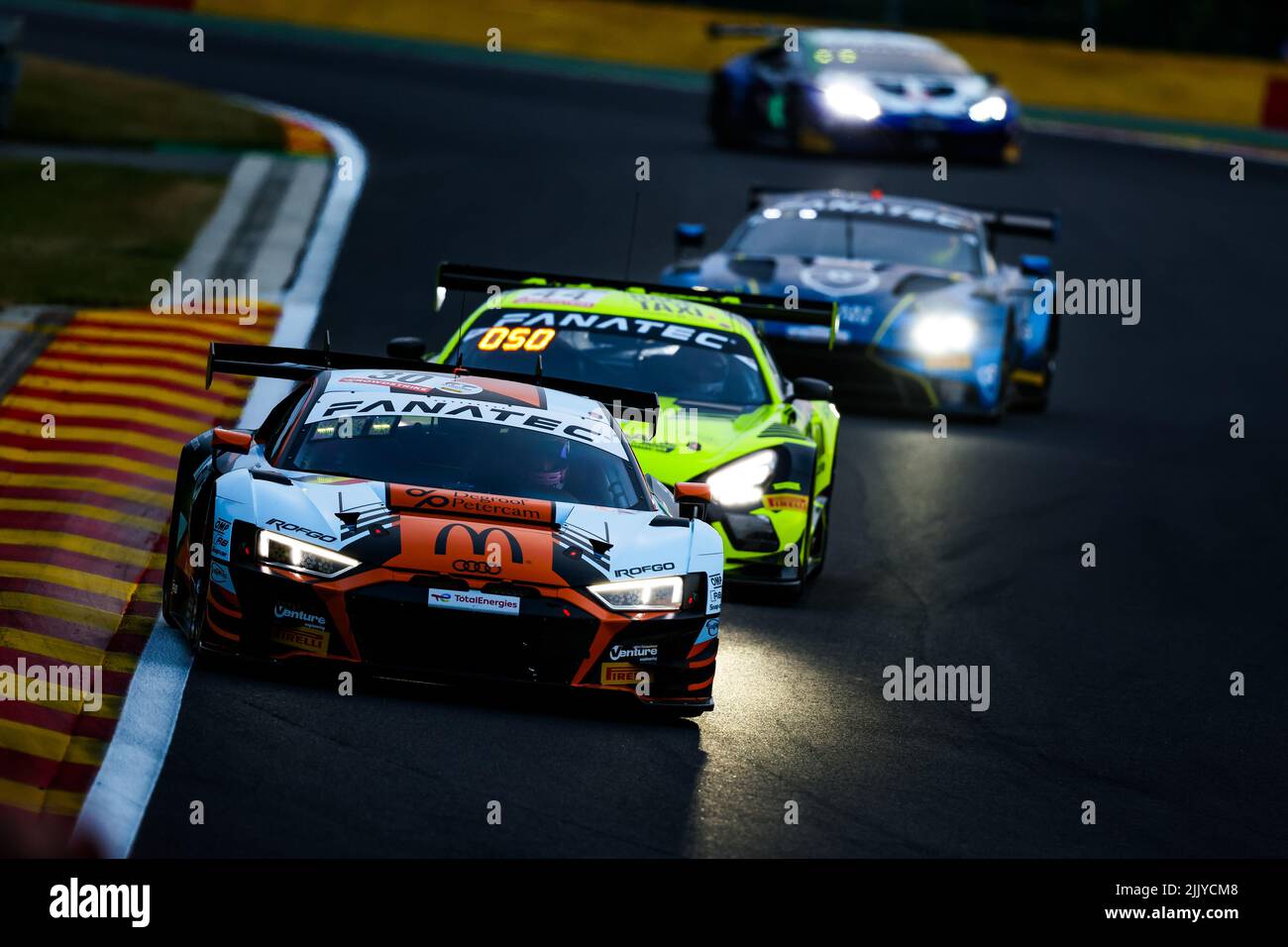 30 Team WRT, Audi R8 LMS evo II GT3 of Thomas NEUBAUER, Benjamin GOETHE ...