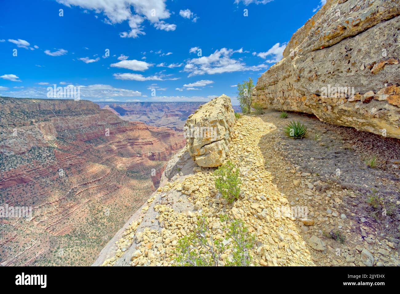Grand Canyon Arizona viewed from the Twin Views Overlook Stock Photo ...