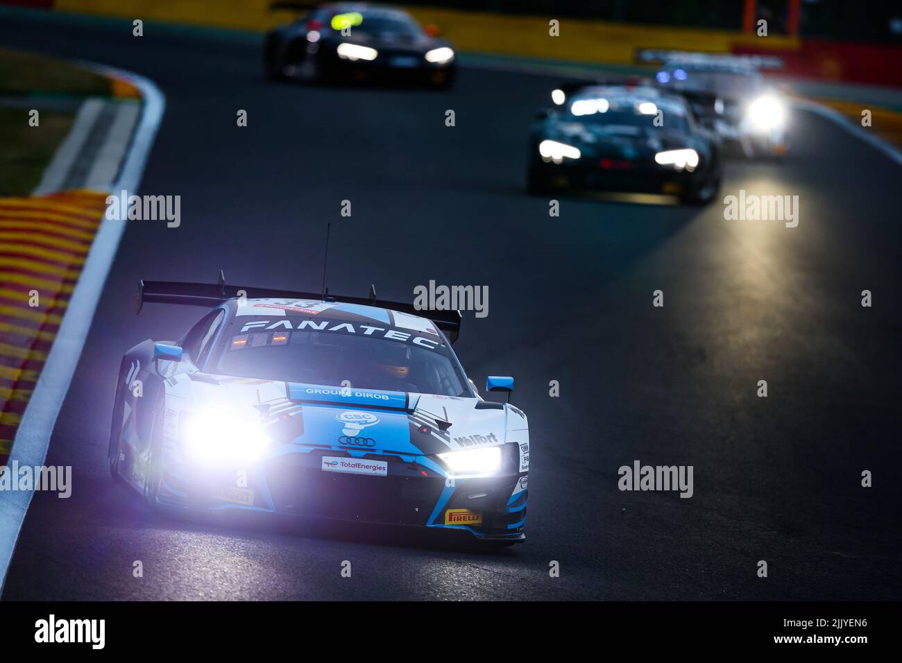 July 28, 2022, Rome, Belgium: 33 Team WRT, Audi R8 LMS evo II GT3 of ...