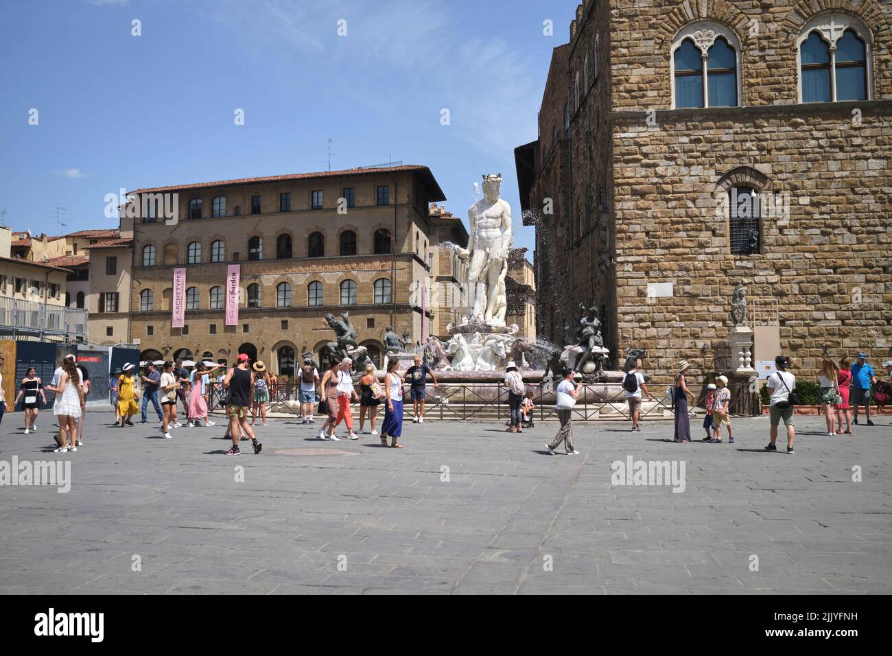 Palazzo vecchio centre florence hi-res stock photography and images - Alamy