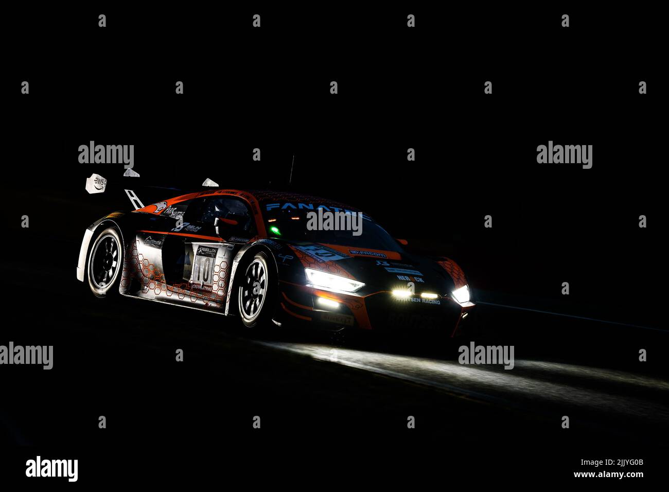 July 28, 2022, Rome, Belgium: 10 Boutsen Racing, Audi R8 LMS evo II GT3 ...