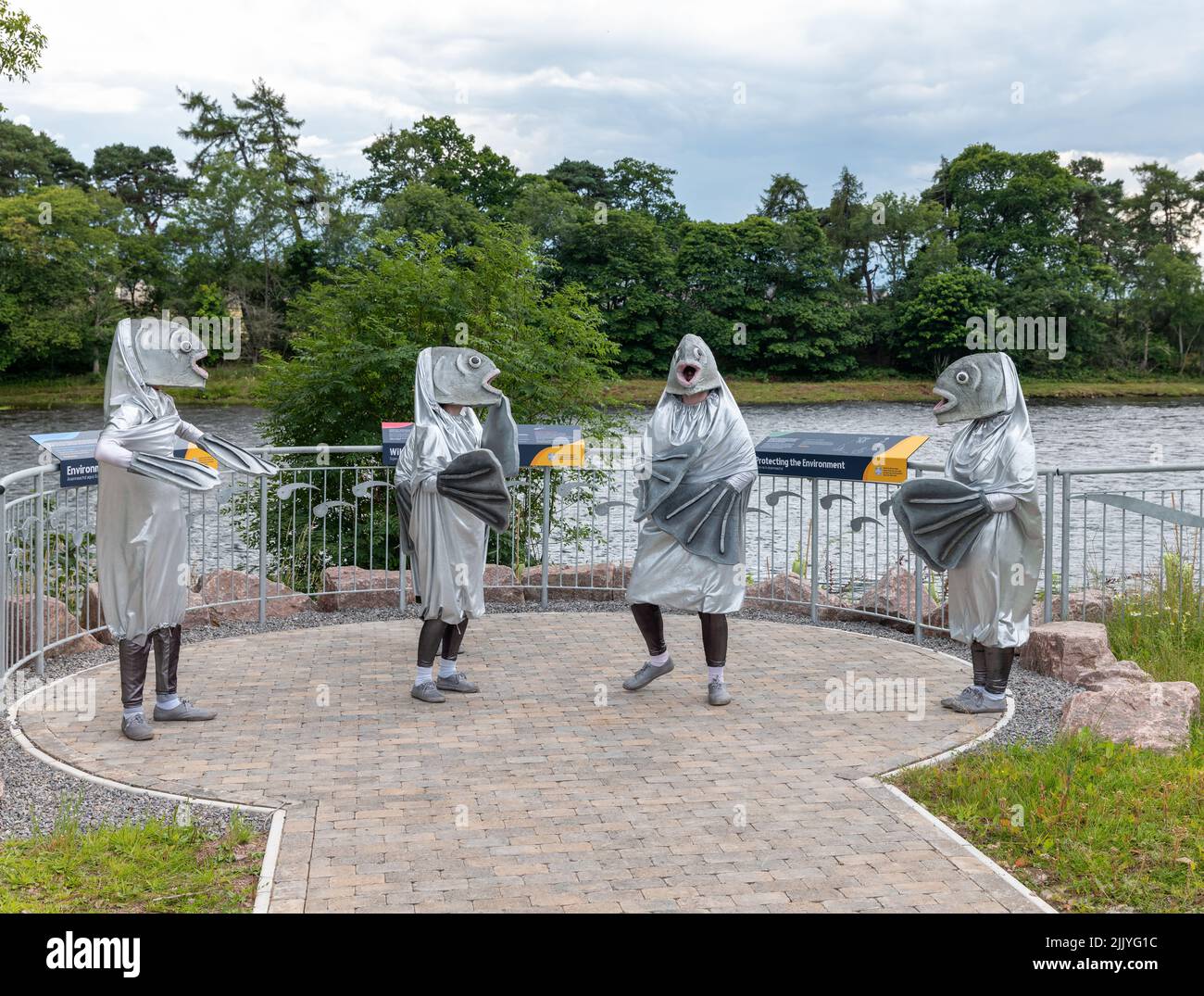 River Ness Hydro System, Inverness, Highlands and Islands, UK. 28th ...