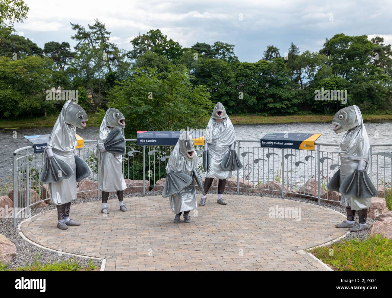 River Ness Hydro System, Inverness, Highlands and Islands, UK. 28th ...