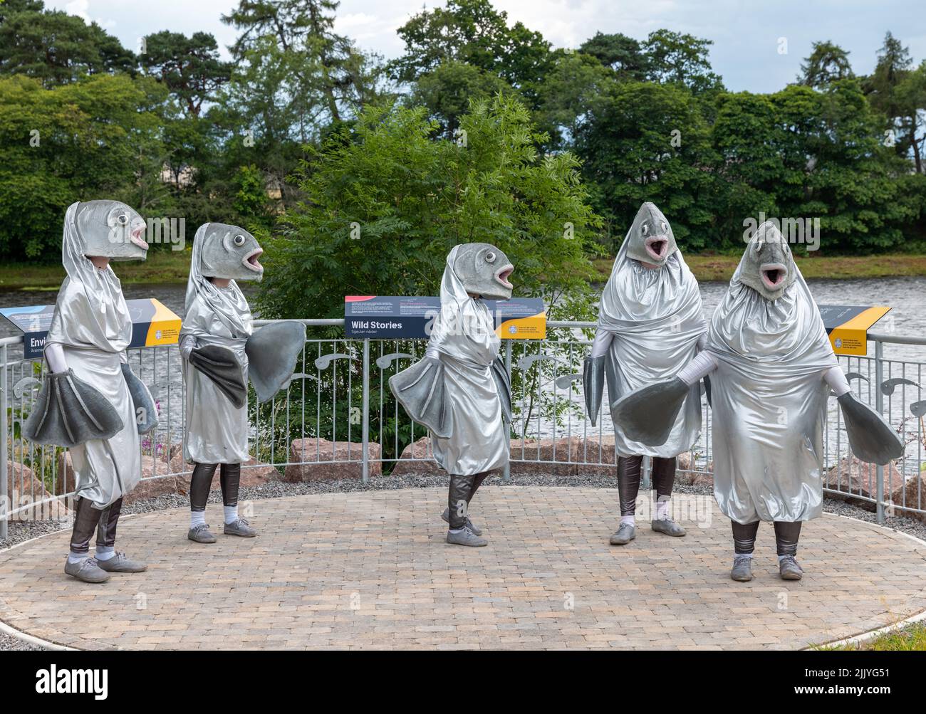 River Ness Hydro System, Inverness, Highlands and Islands, UK. 28th ...