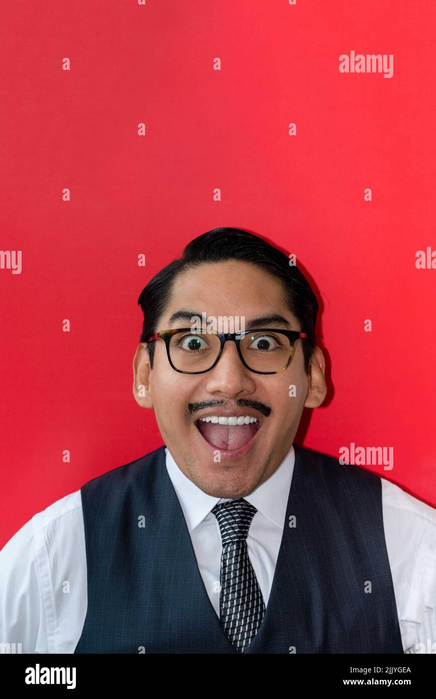 Man mouth mustache one hi-res stock photography and images - Alamy