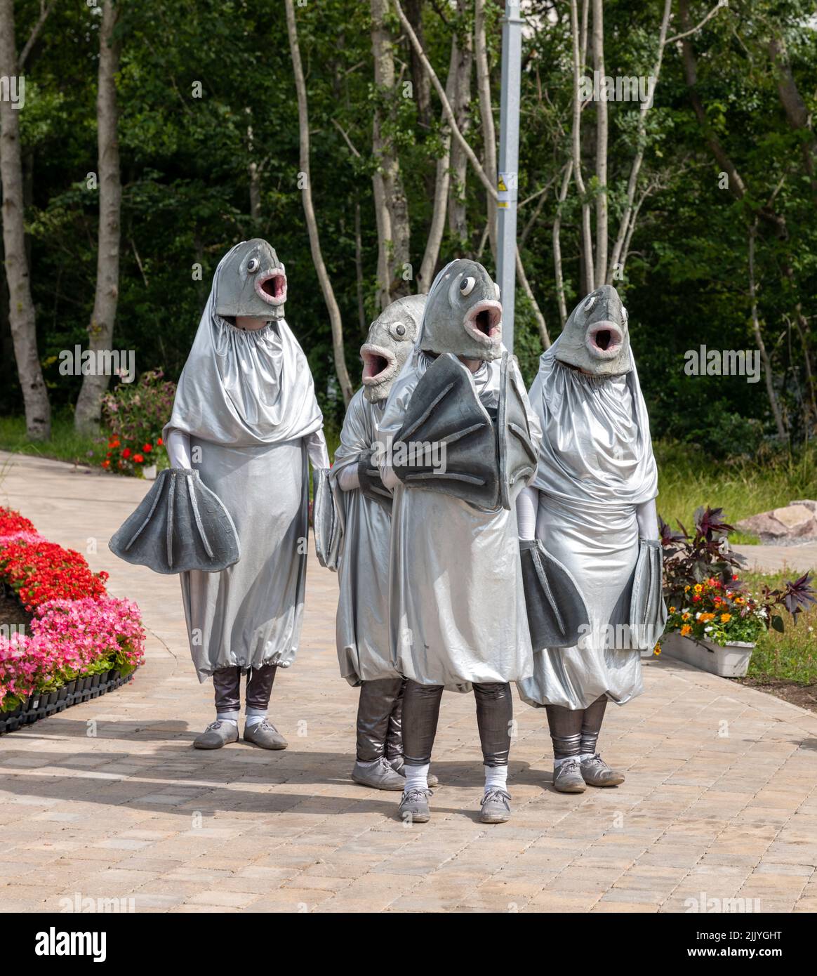 River Ness Hydro System, Inverness, Highlands and Islands, UK. 28th ...