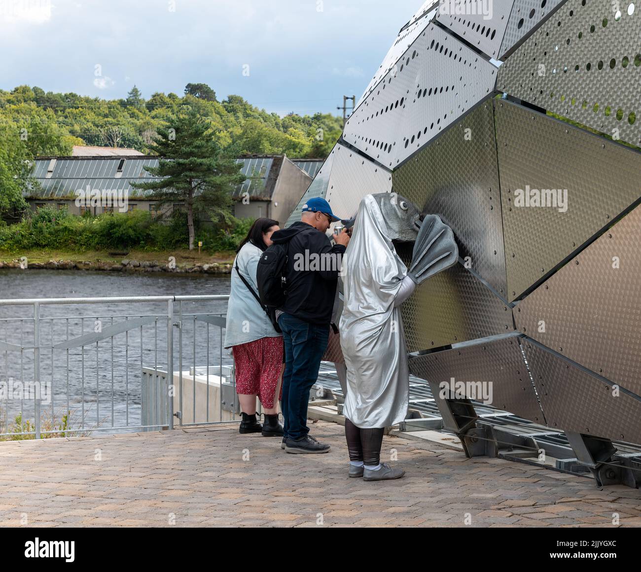 River Ness Hydro System, Inverness, Highlands and Islands, UK. 28th ...