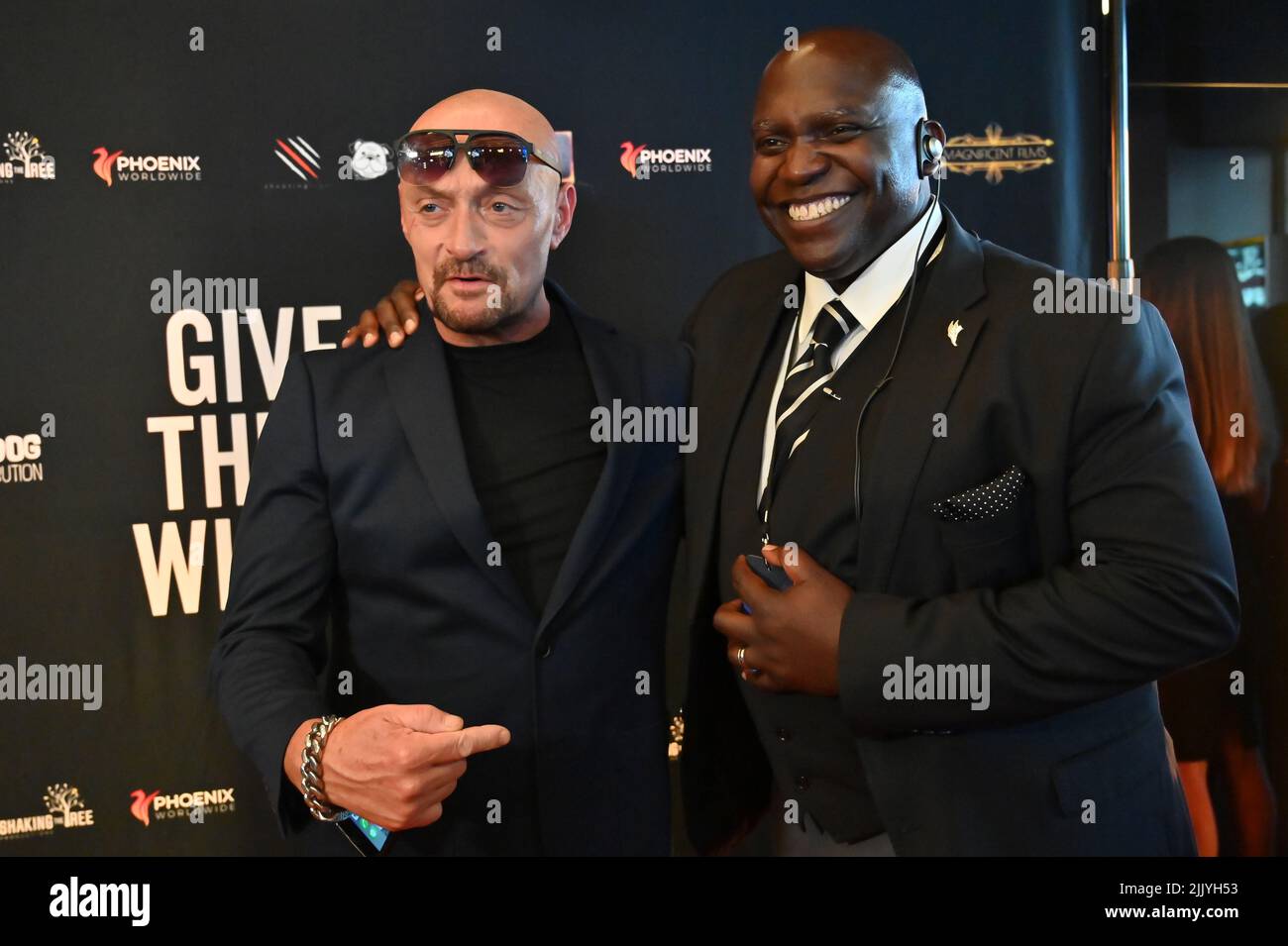 London, UK. 28th July, 2022. Sean Cronin and security attends "GIVE ...