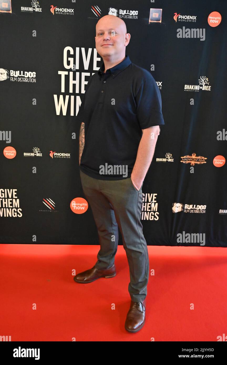 London, UK. 28th July, 2022. Martin Renney attends "GIVE THEM WINGS ...