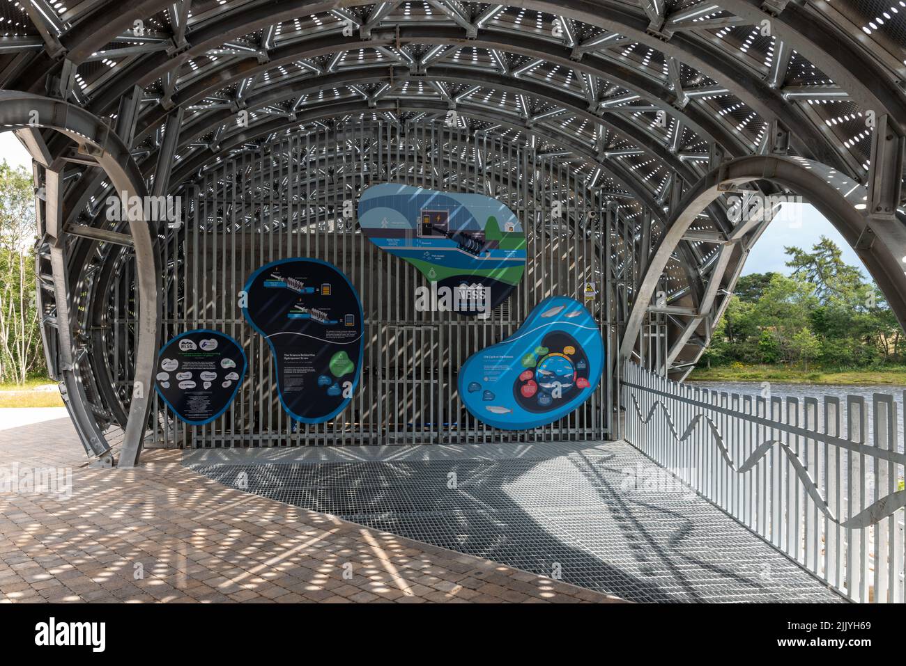 River Ness Hydro System, Inverness, Highlands and Islands, UK. 28th ...