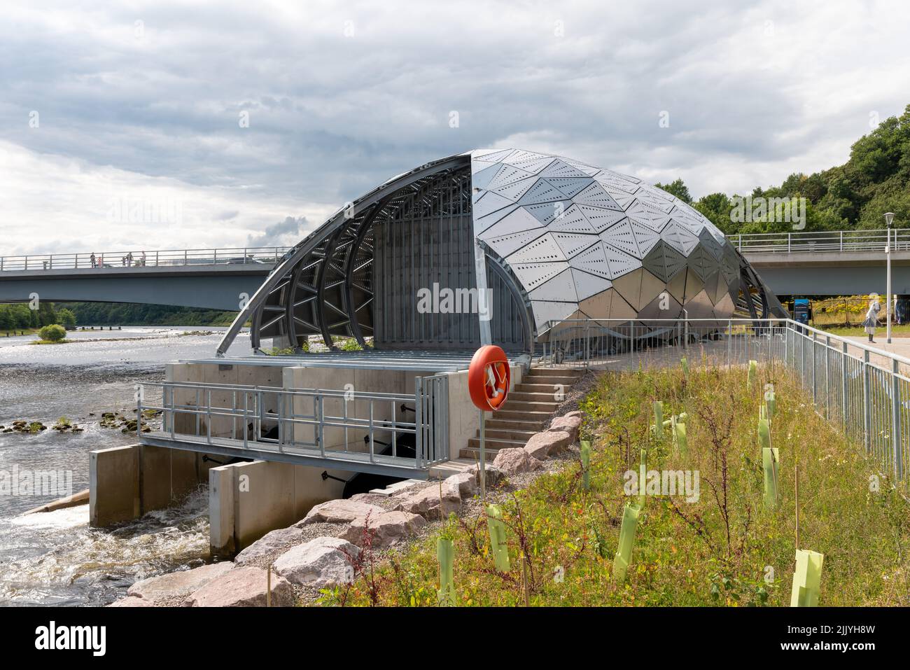 River Ness Hydro System, Inverness, Highlands and Islands, UK. 28th ...