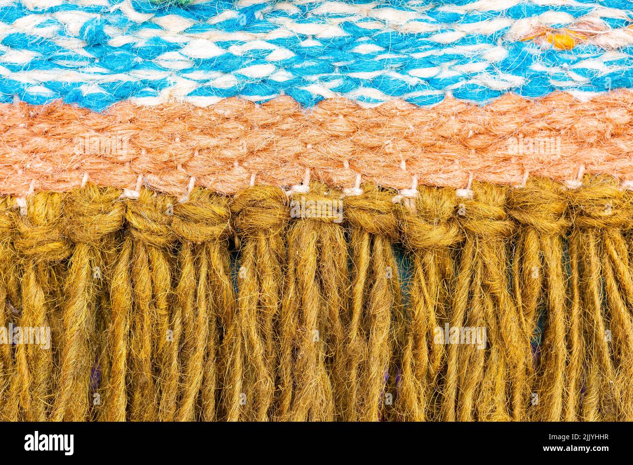 Close-up to traditional fabrics from Colombia, textile background Stock ...