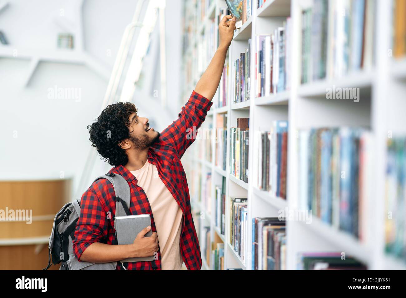 Indian student backpack hi-res stock photography and images - Alamy