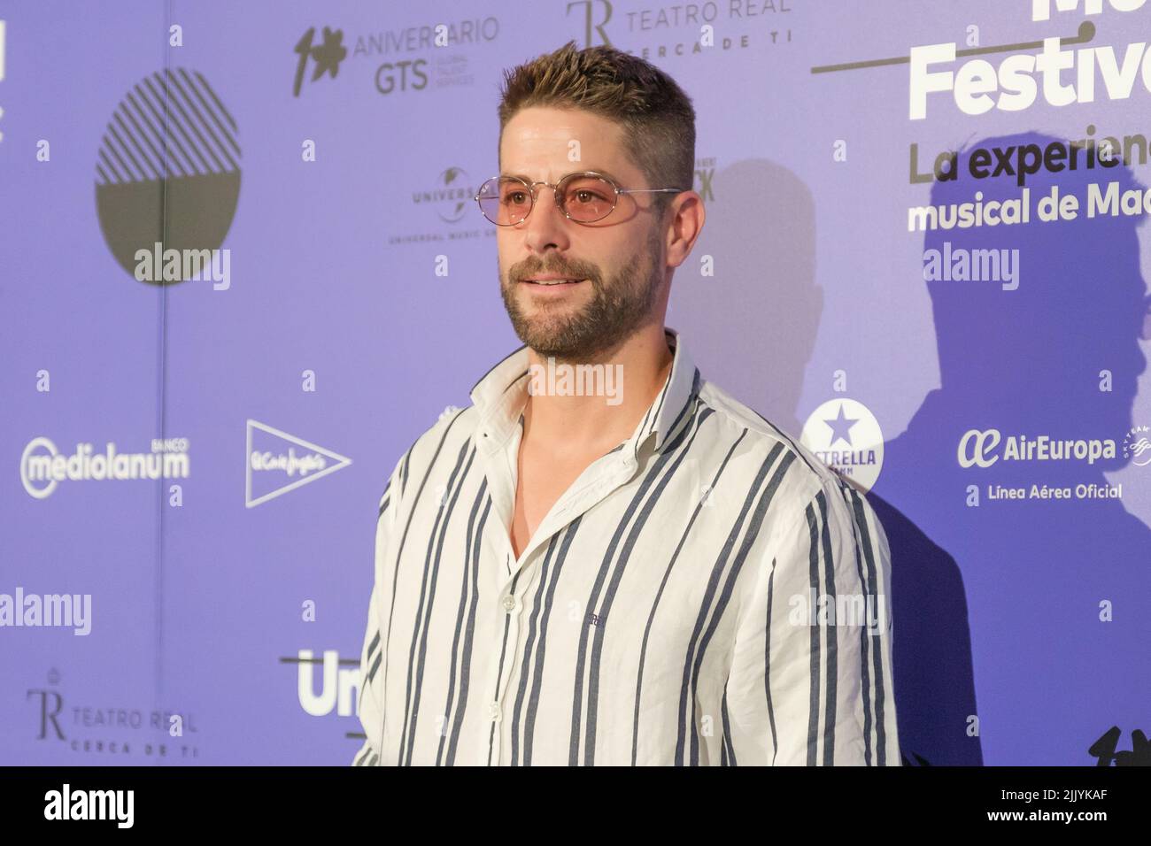 Madrid, Spain. 28th July, 2022. Lucho Fernández at the photocall of ...
