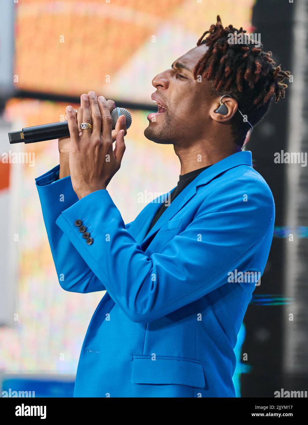 Nbc today show studios at rockefeller center hi-res stock photography ...