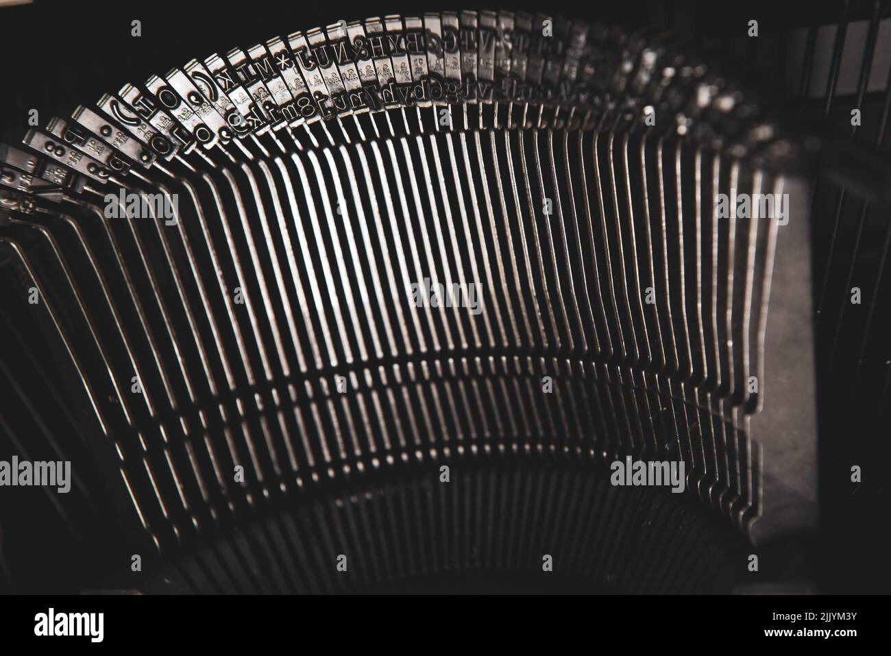 Vintage typewriter side view hi-res stock photography and images - Alamy