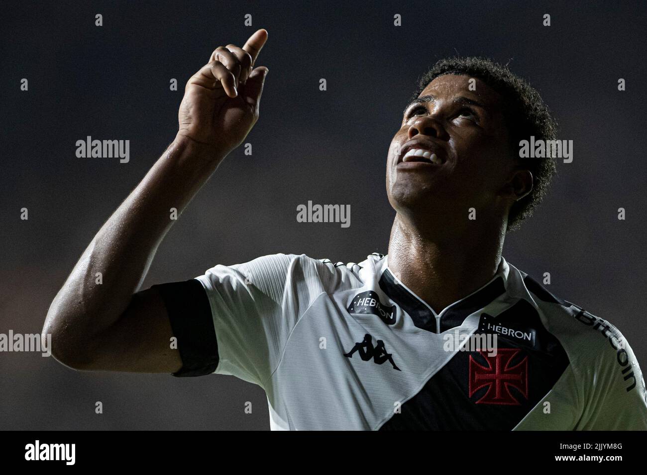 RJ - Rio de Janeiro - 07/28/2022 - BRAZILIAN B 2022, VASCO X CRB - Vasco player Andrey Santos ...