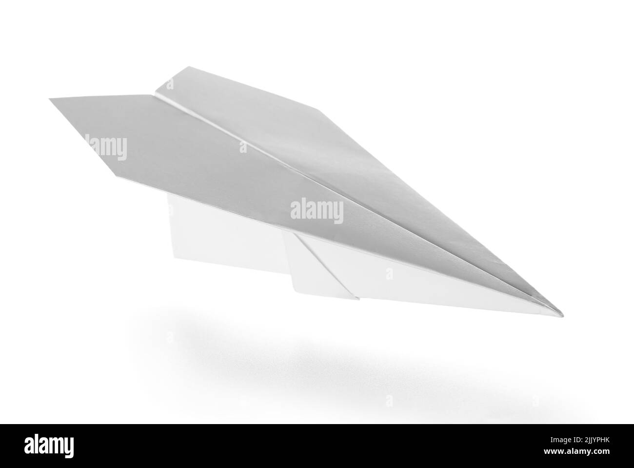 Paper plane isolated on white background Stock Photo - Alamy