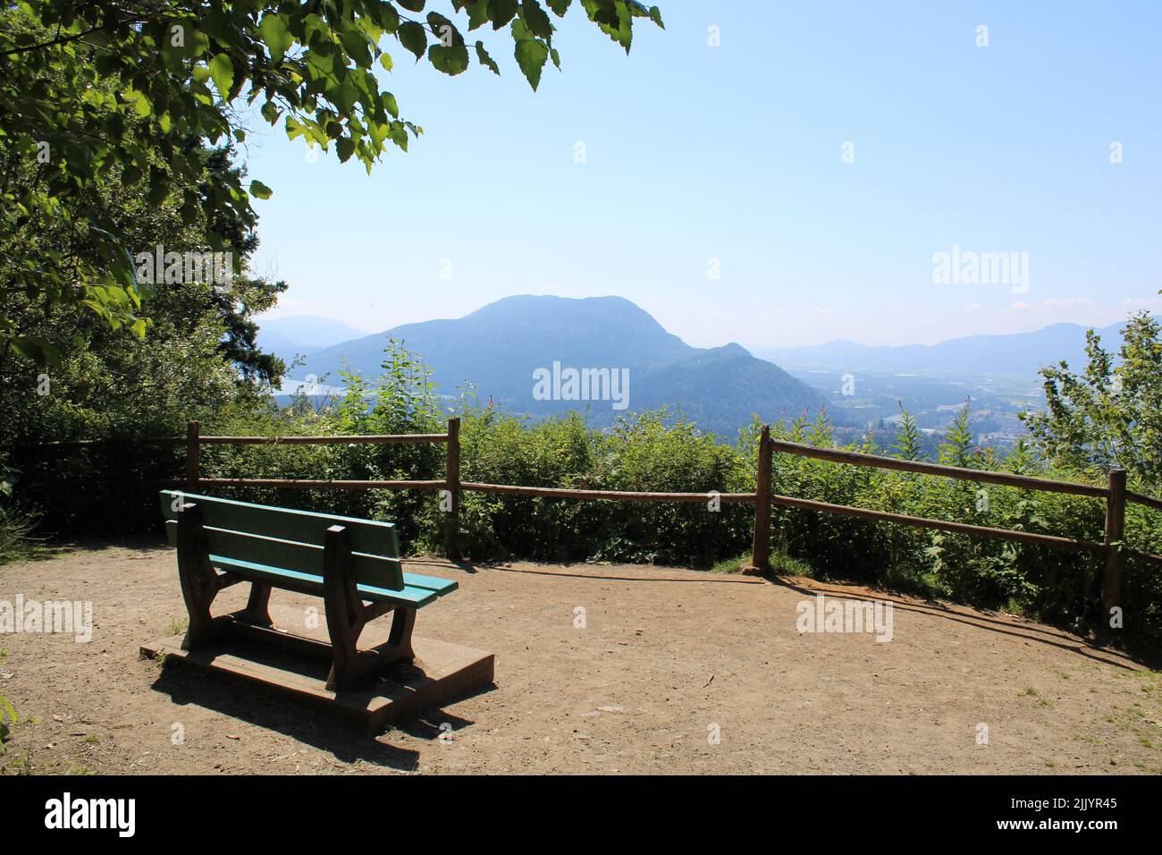Mount Thom, Chilliwack BC, Canada, View Point Stock Photo - Alamy