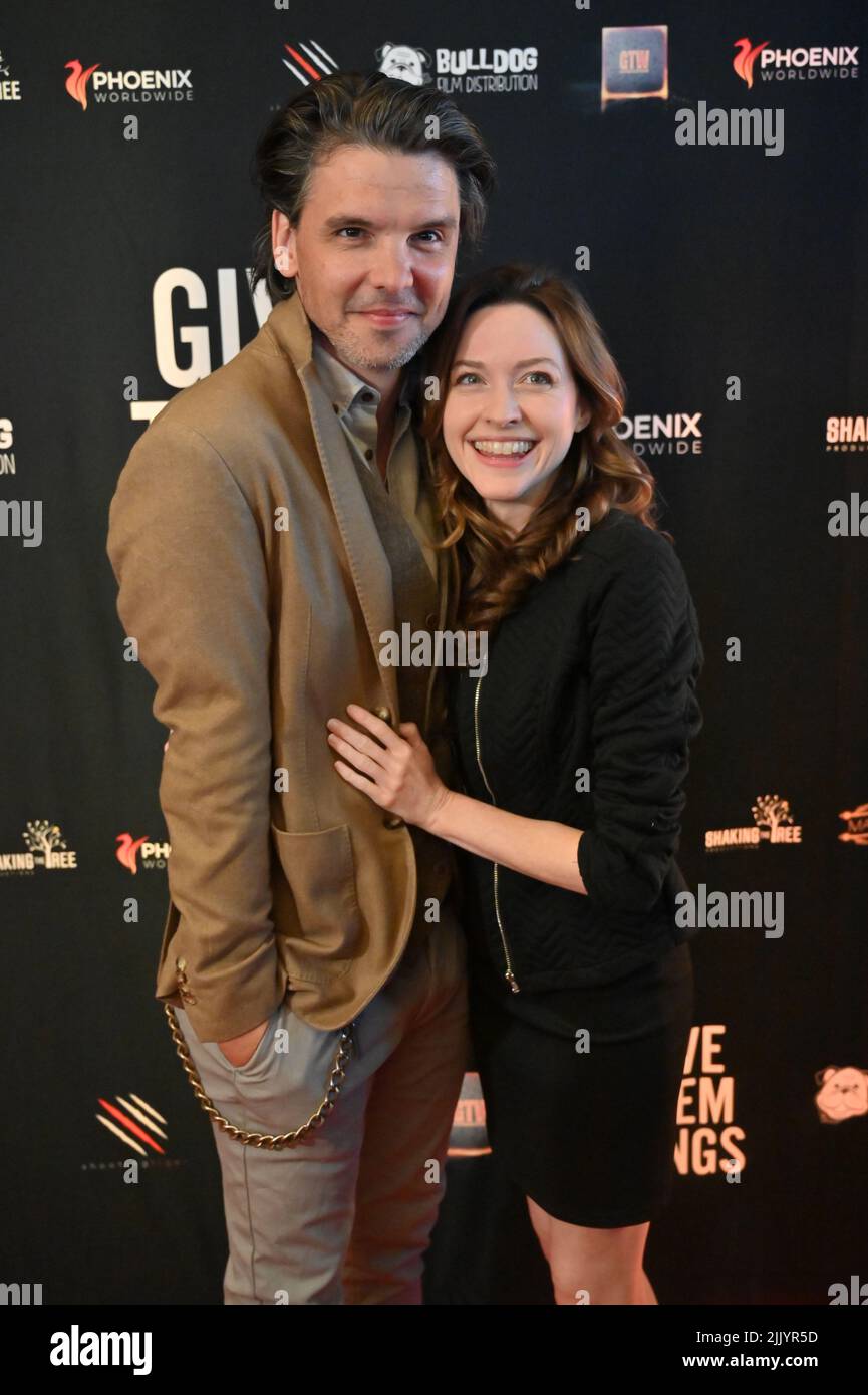 London, UK. 28th July, 2022. Louis James and Sarah Alexandra Marks ...