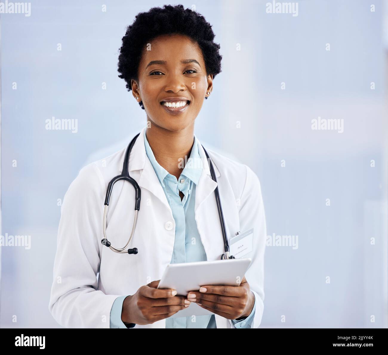 Technology helps me treat my patients. Cropped portrait of an ...