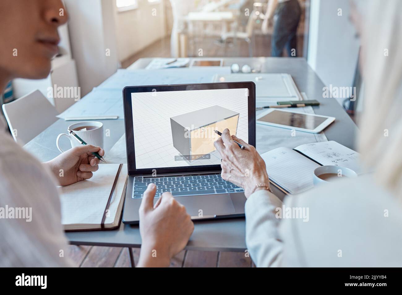 3d model on computer screen hi-res stock photography and images - Alamy