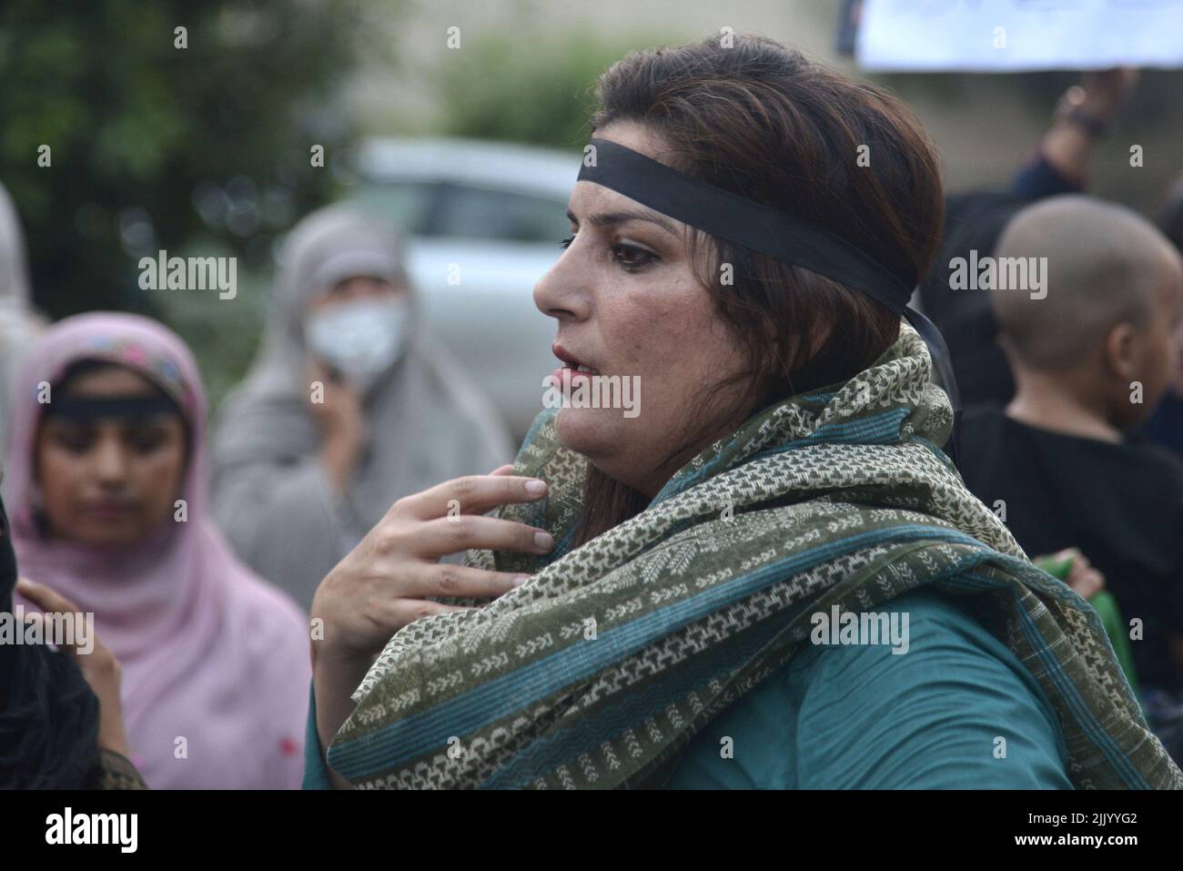Lahore, Pakistan. 28th July, 2022. Rabia Farooqi member of provincial ...