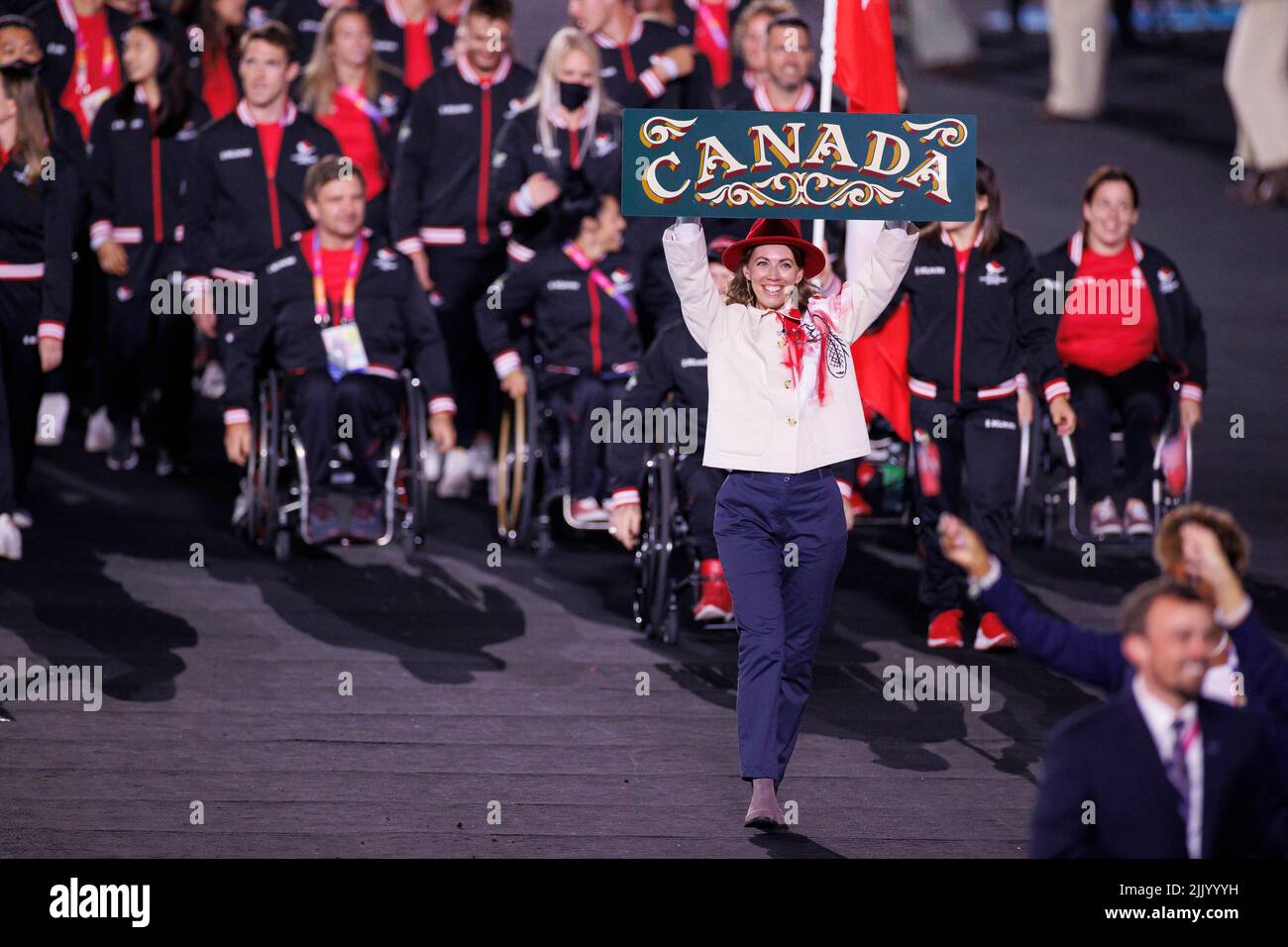 Commonwealth games team england parade hi-res stock photography and ...