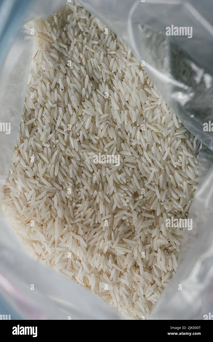 Basmati rice bag hi-res stock photography and images - Alamy